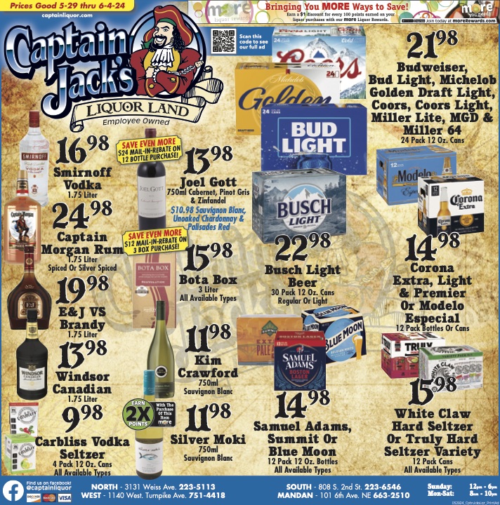 Captain Jack's Liquor Land