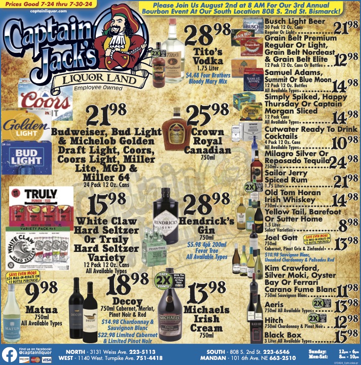 Captain Jack's Liquor Land