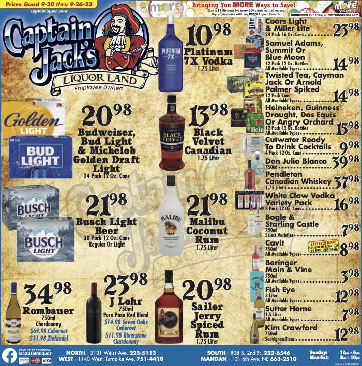 Captain Jack's Liquor Land