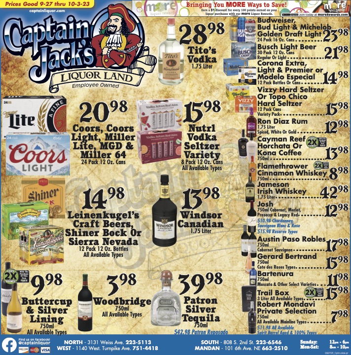 Captain Jack's Liquor Land